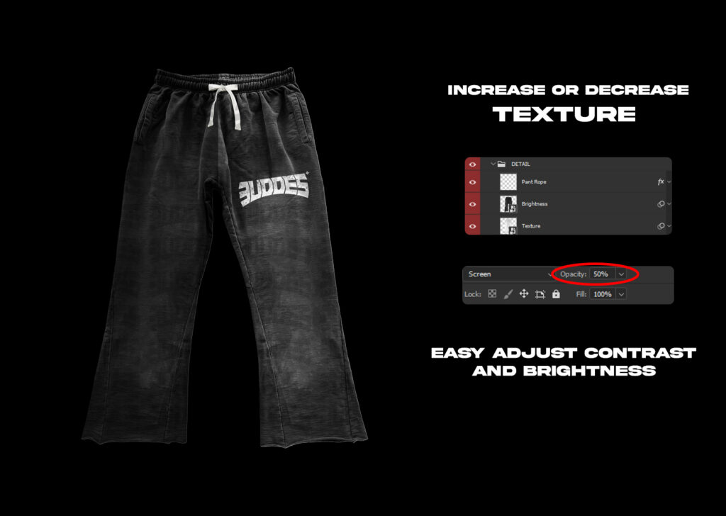 Flared Sweatpants Mockup v.2 - 3uddes