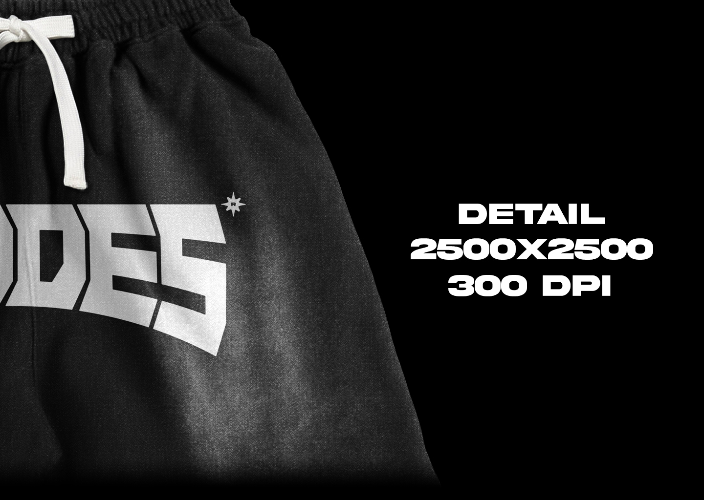 Free & Psd Download Clothing Mockups - Washed Shorts Mockup