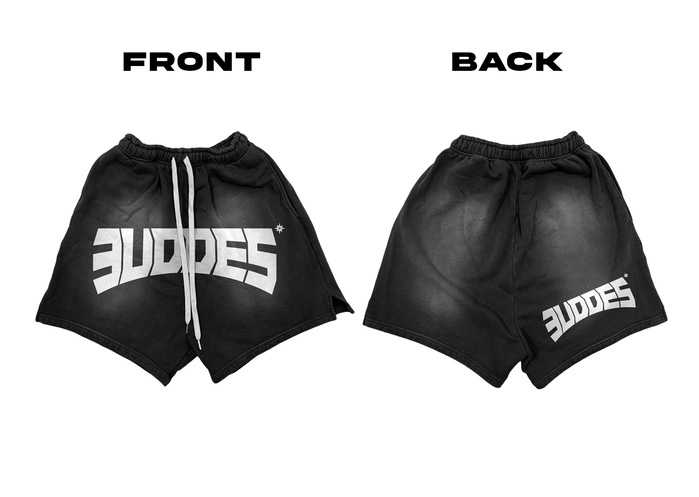 Washed Shorts Mockup V.2 - 3uddes