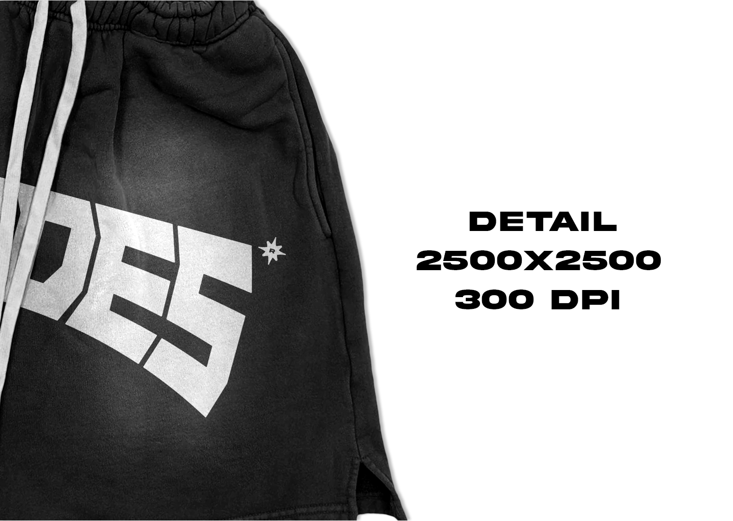 Washed Shorts Mockup V.2 - 3uddes