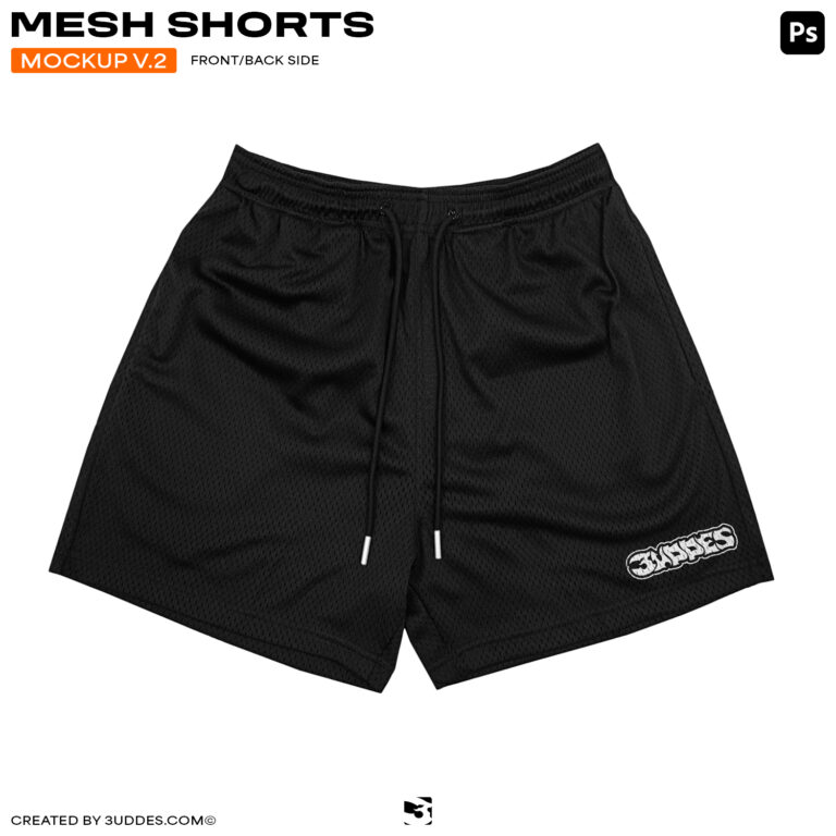 Mesh Shorts Mockup v.2 - 3uddes